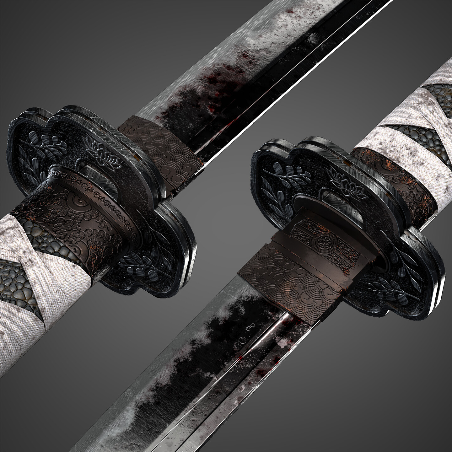 ArtStation - Traditional katana