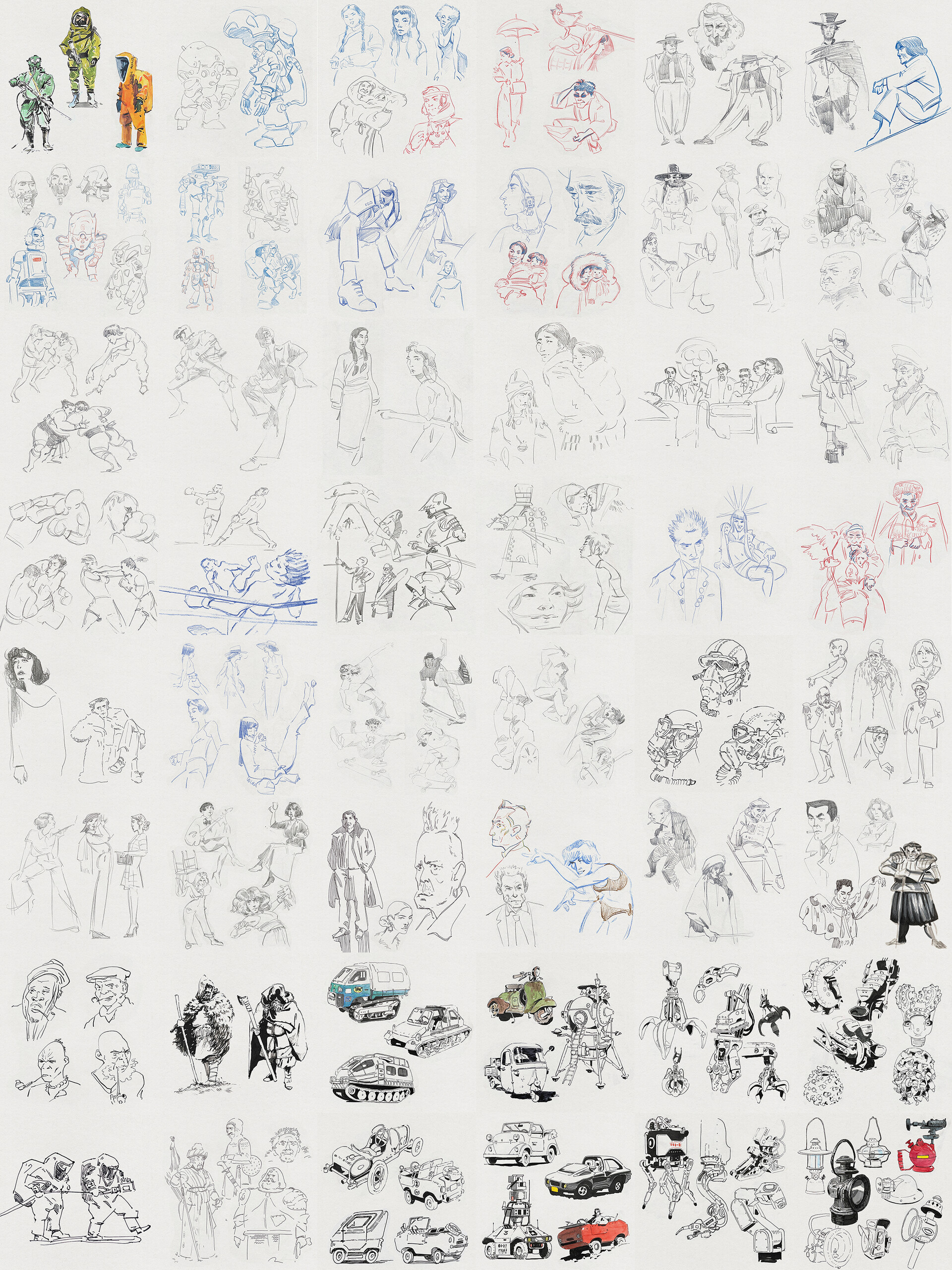 ArtStation - Daily scribbles