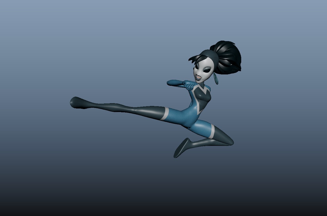 ArtStation - Alpha Two-Touch Kick