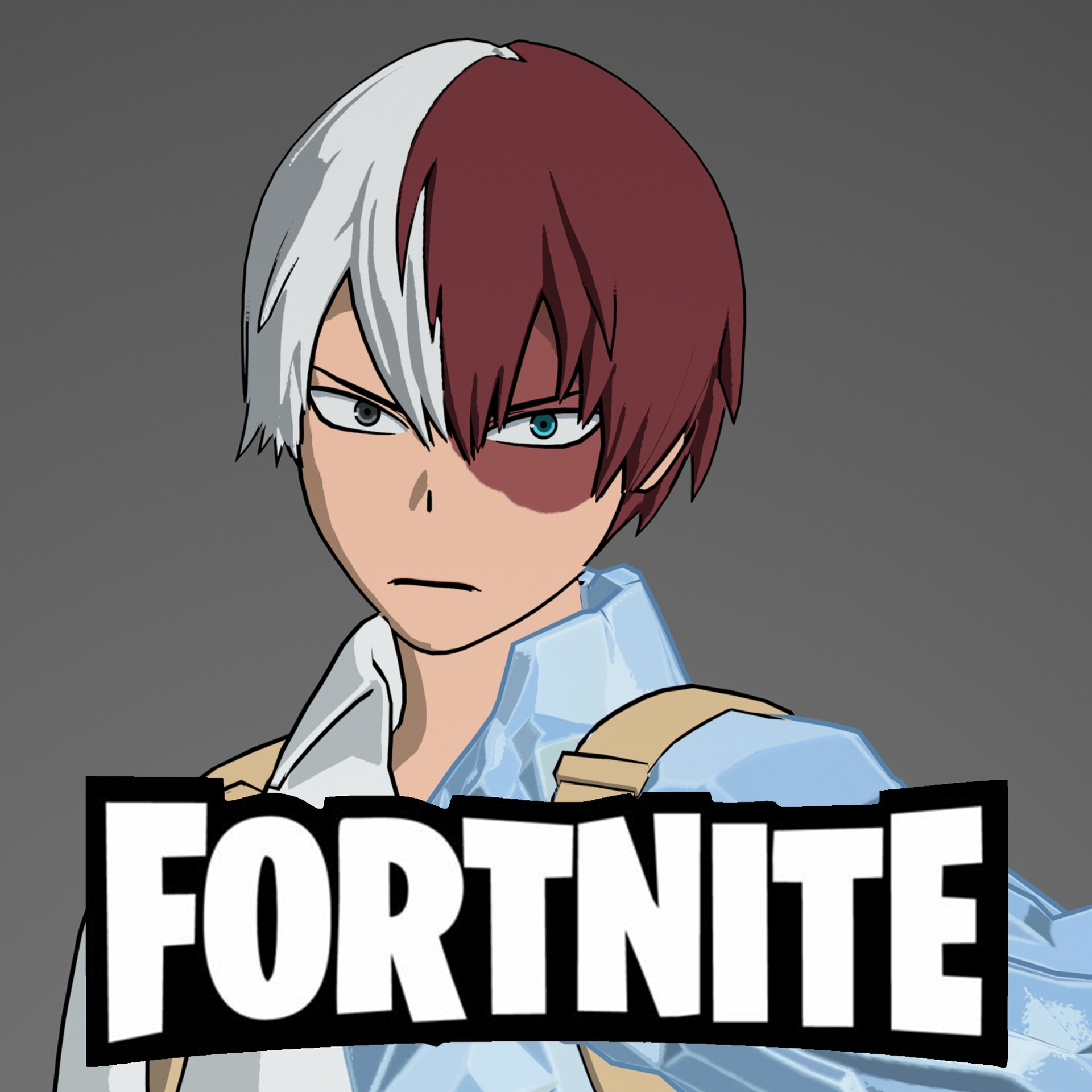ArtStation - Shoto Todoroki┃ FORTNITE