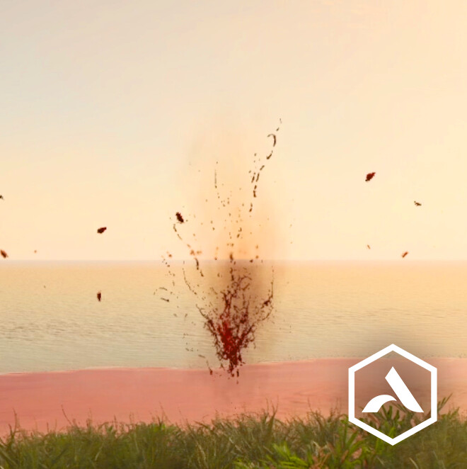 ArtStation - Real time blood VFX + Houdini