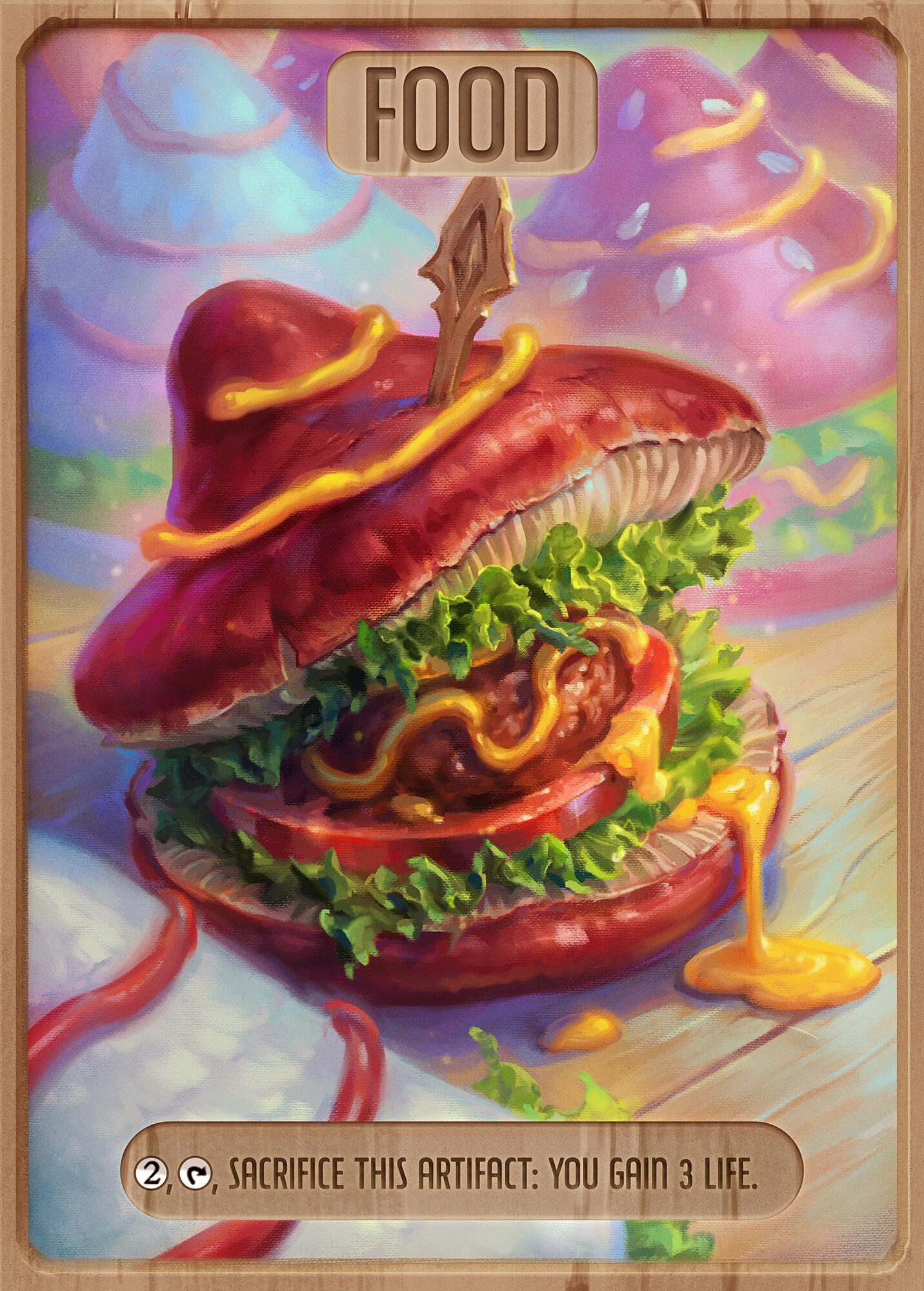 ArtStation - MTG Food Tokens