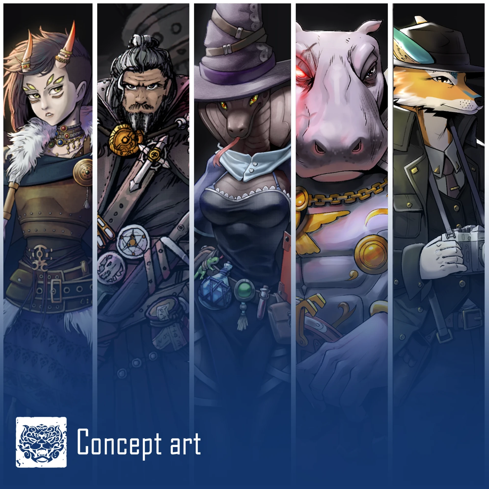 ArtStation - Character design Comission