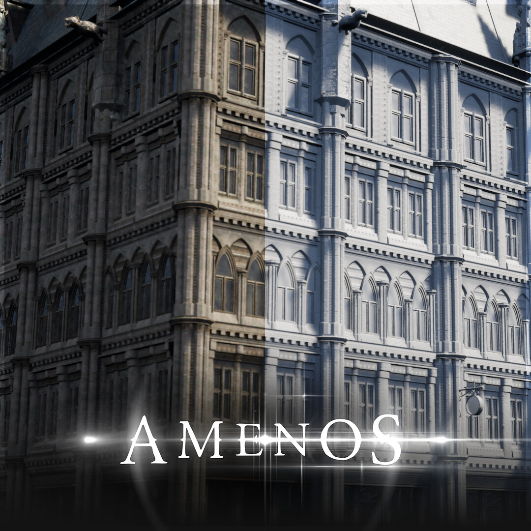 ArtStation - Amenos - PCG Buildings - Assets Modeling/Optimisation ...