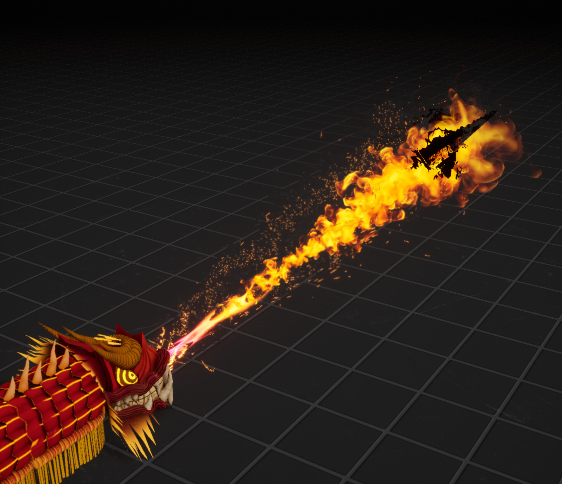 ArtStation - Flamethrower VFX | Fireworks Massacre