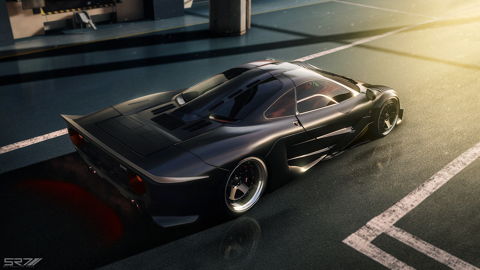 ArtStation - SR-71 - McLaren F1 Longtail