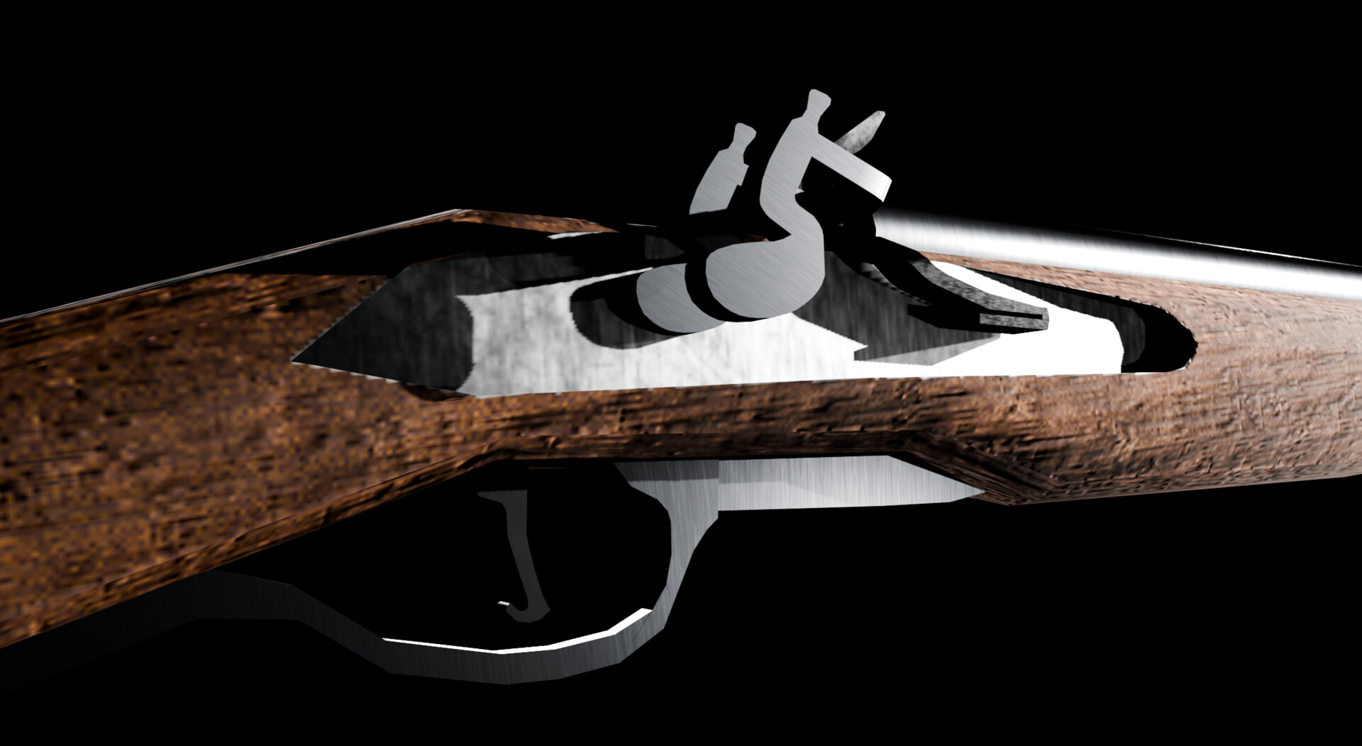 ArtStation - Brown Bess Flintlock