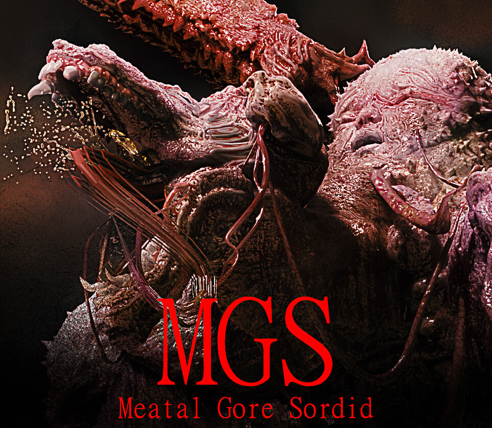 ArtStation - MGS GORE REX - Metal Gear Rex redesign concept