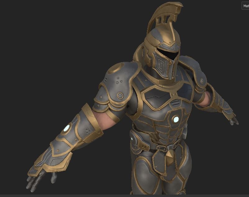 ArtStation - Tiberius - Video game character