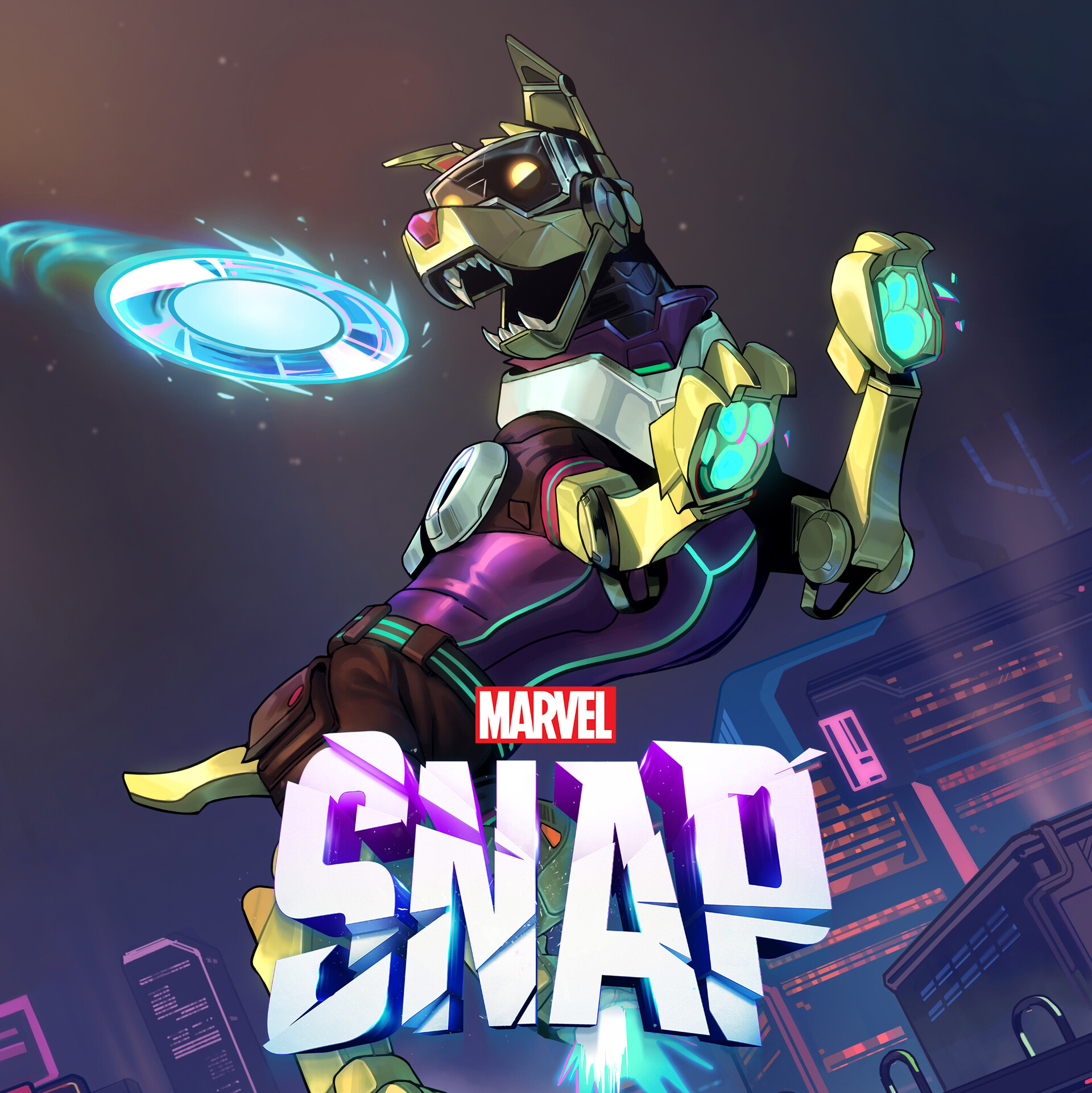 ArtStation - MARVEL SNAP CARD ART - SPARKY