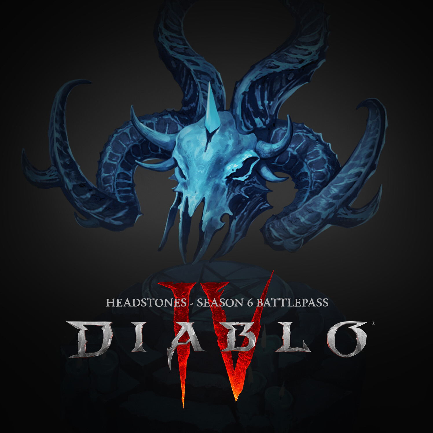 ArtStation - Diablo IV | Battlepass Mount | Headstones