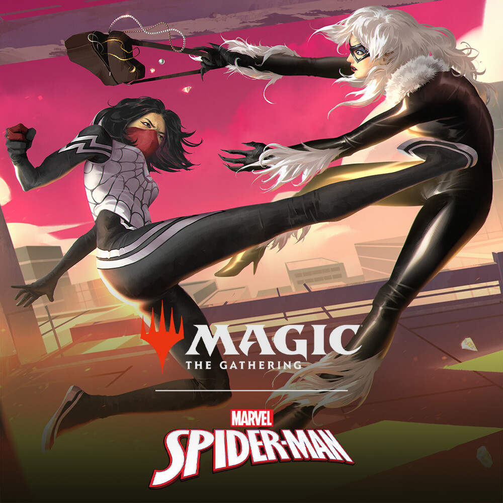 ArtStation - Sudden Strike - MTG x Spider-Man