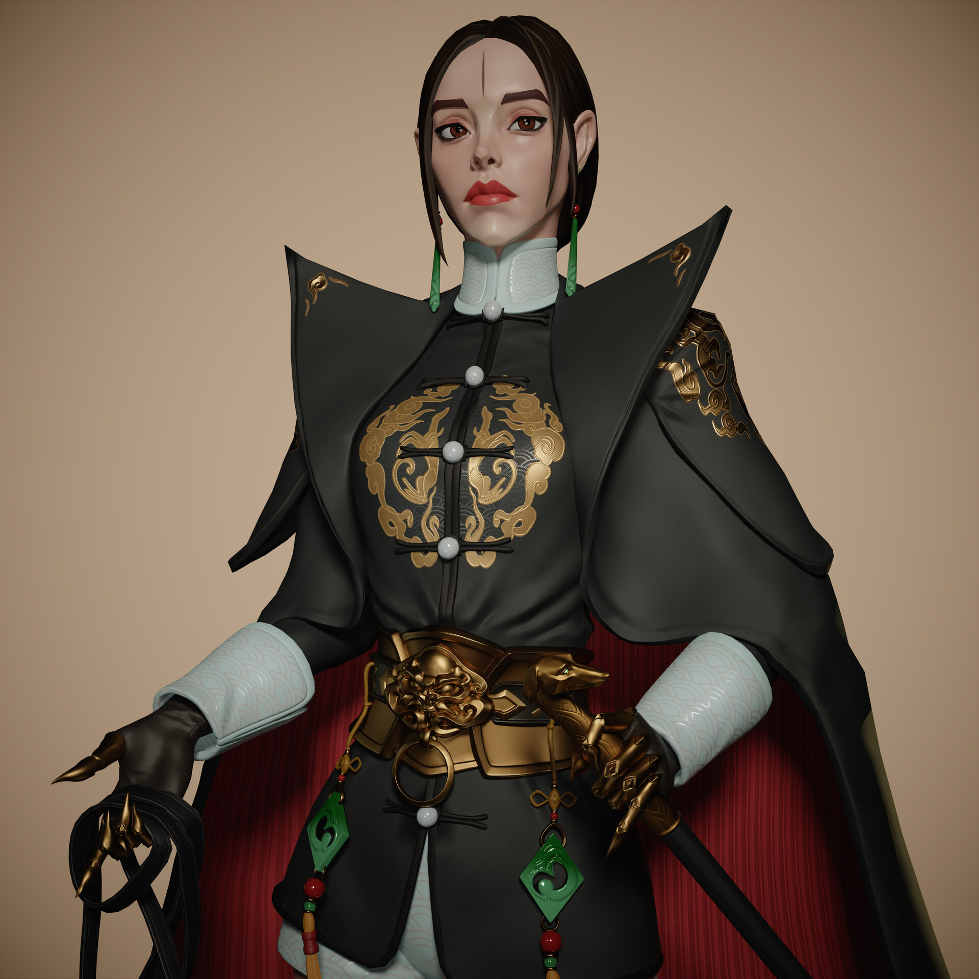 ArtStation - The Five Sons of Wu Xu - Tang Xiao