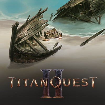 ArtStation - Titan Quest 2 - Shore Props