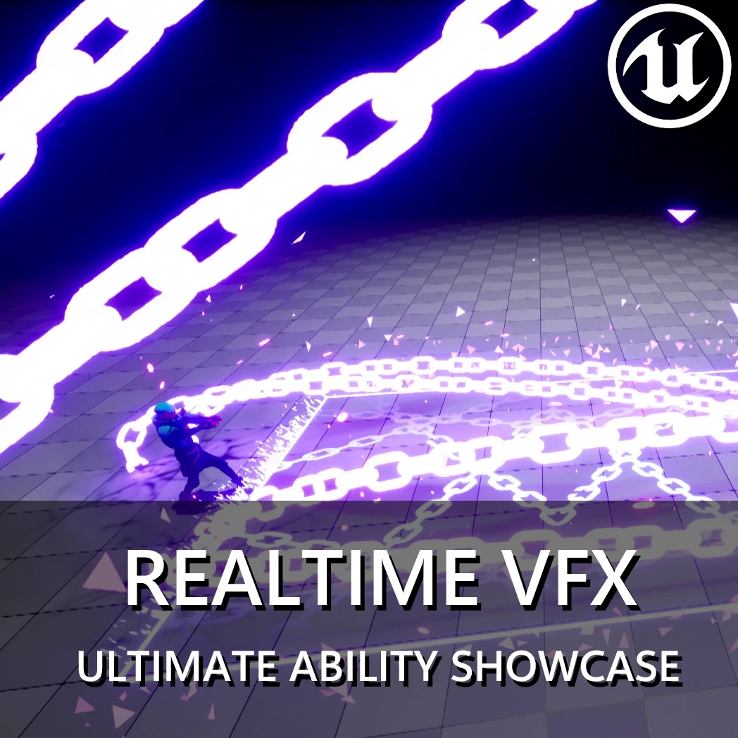 ArtStation - Ultimate Ability Showcase VFX - Violet Chains