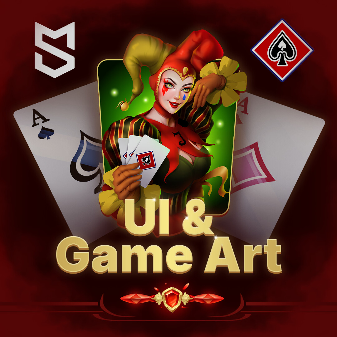ArtStation - Card Game Art & UI | Murlan Pro