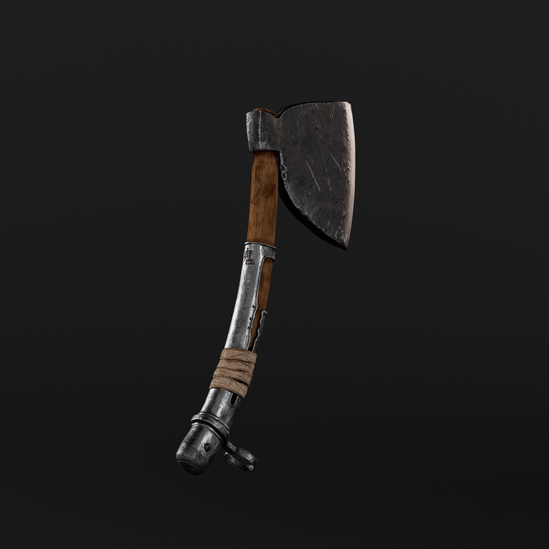 ArtStation - Axe Prosthetic | Sekiro Fan Art