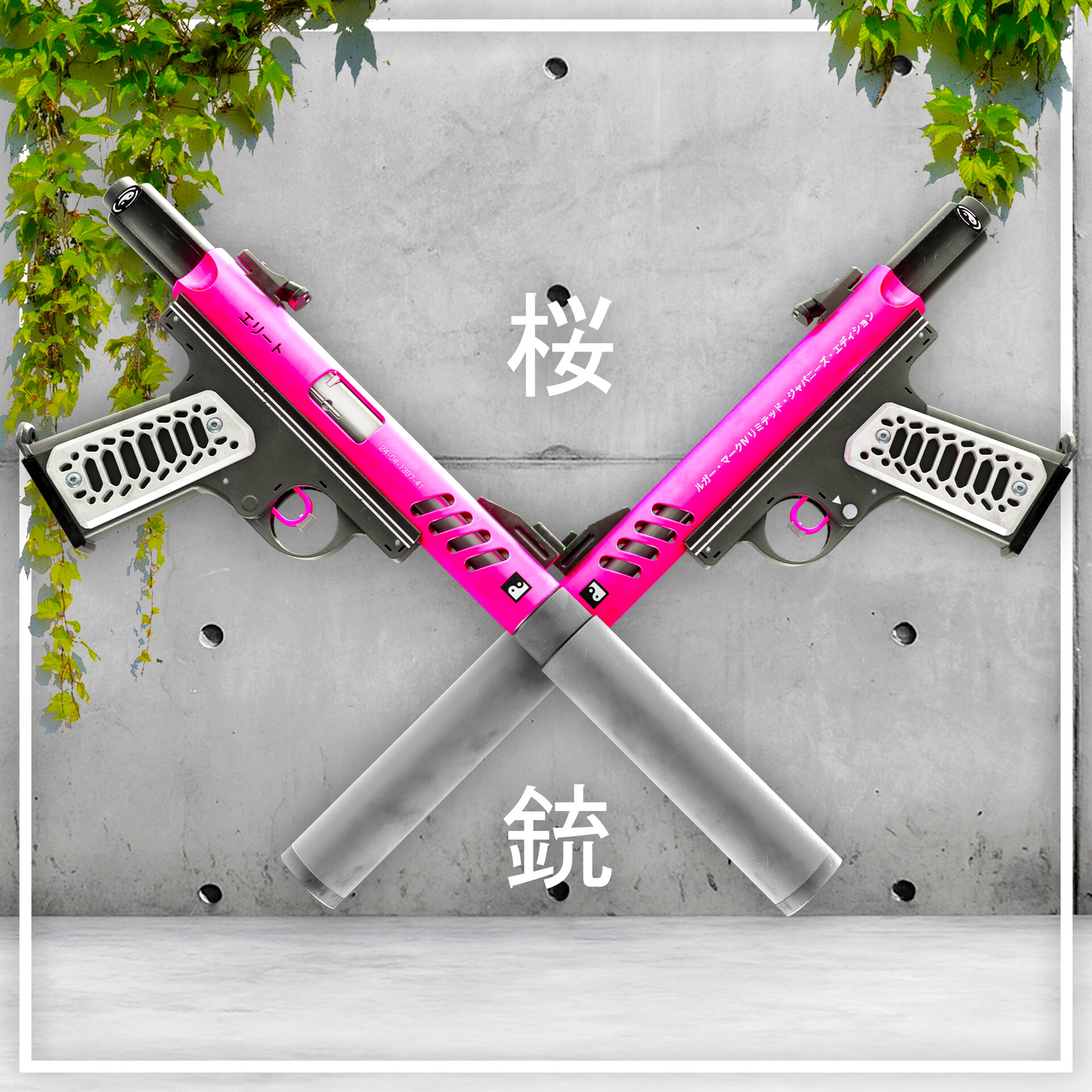 ArtStation - 香りのシンフォニー - Ruger Mark IV Japan Edition