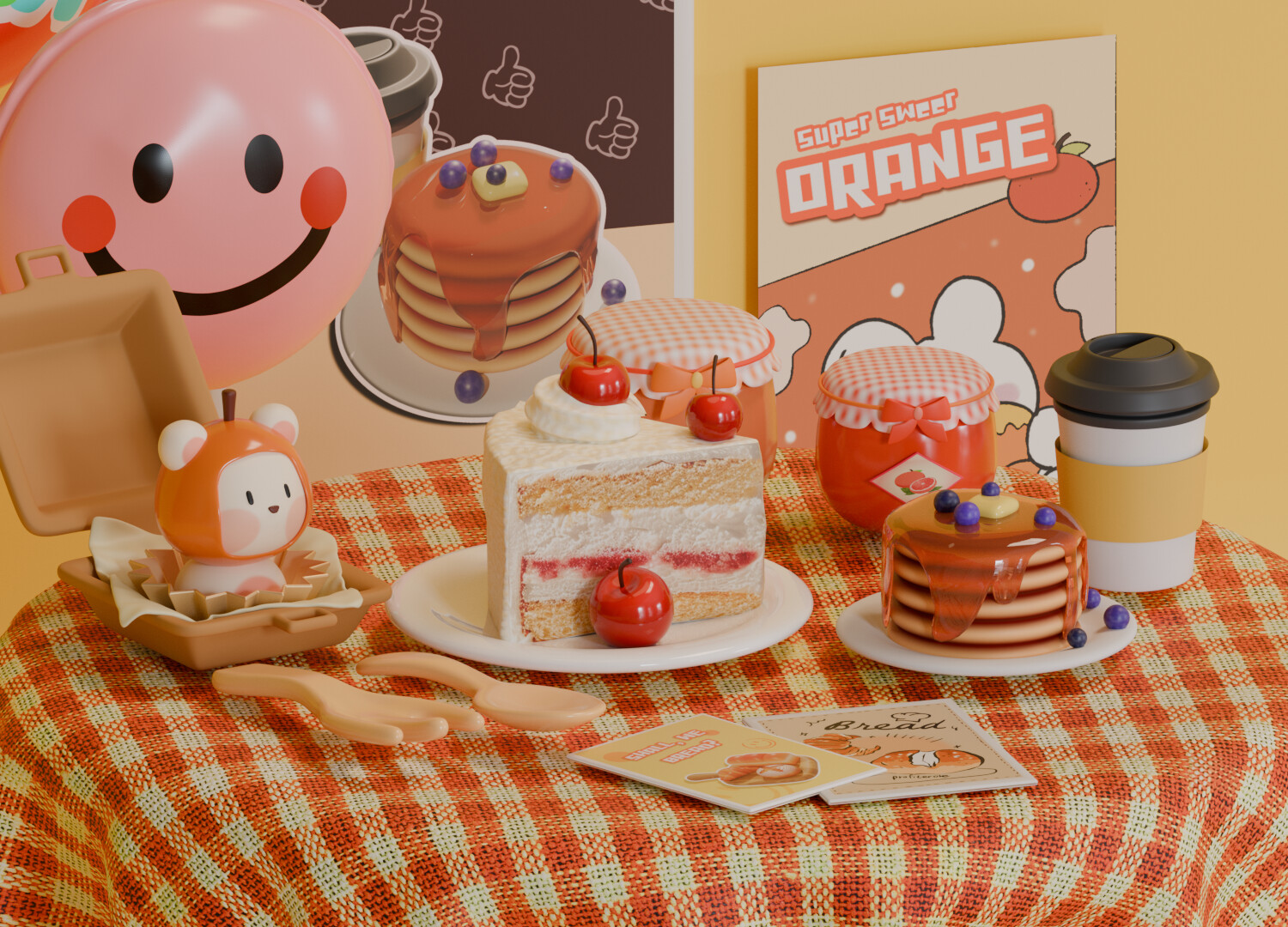 ArtStation - Tea - Time (imitation)