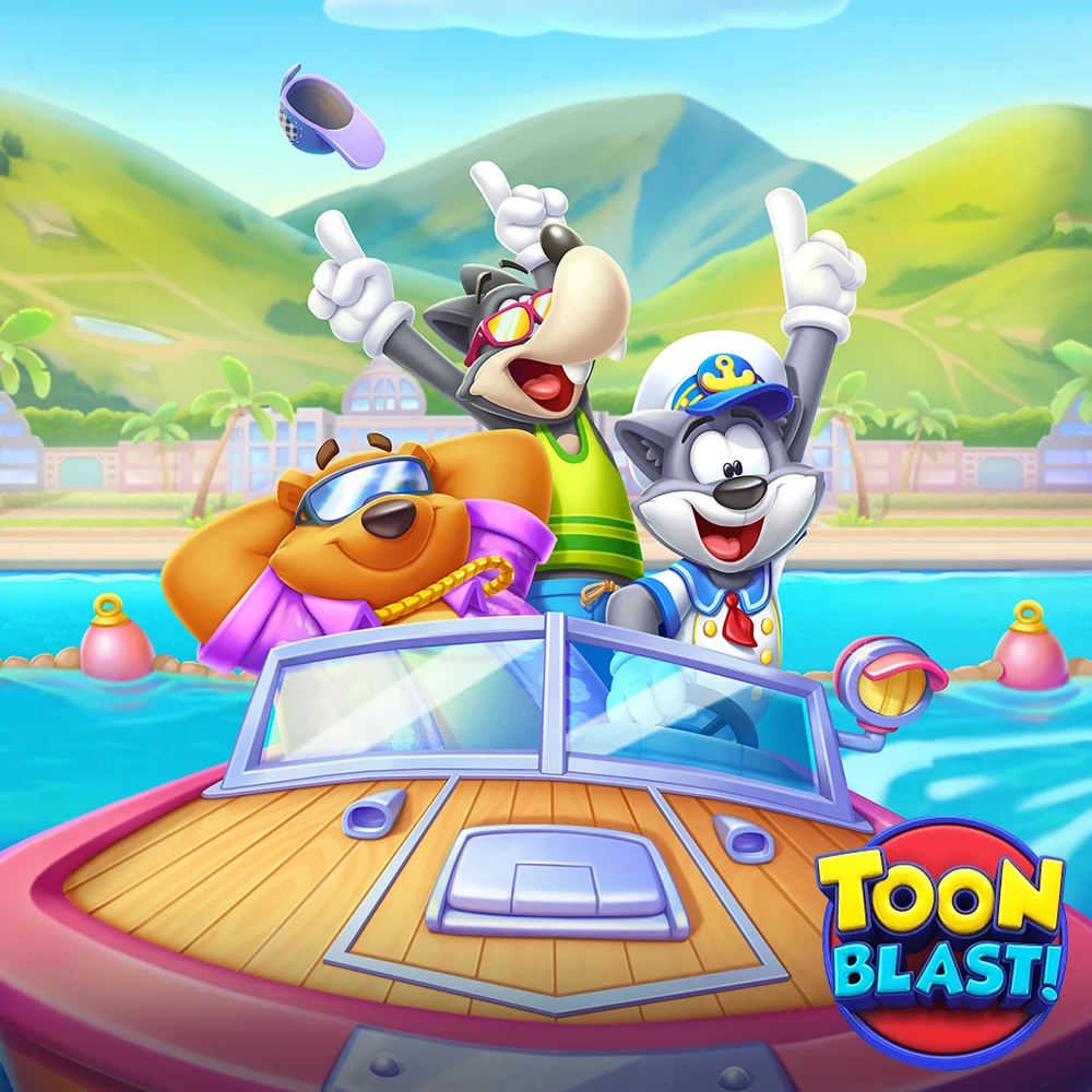 ArtStation - Toon Blast - Wave Riders Illustration