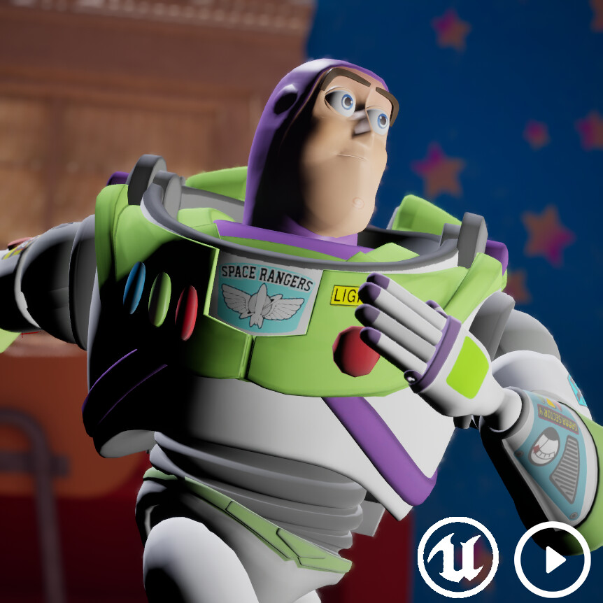 ArtStation - Buzz Lightyear - Unreal animation & Character Controller