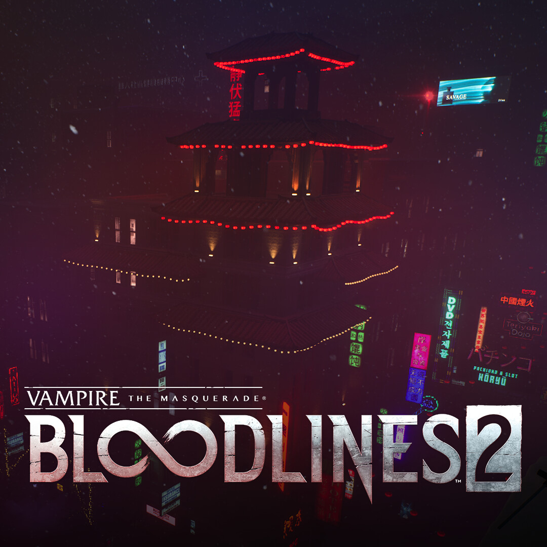 ArtStation - Seattle Chinatown District // Vampire: The Masquerade - Bloodlines 2