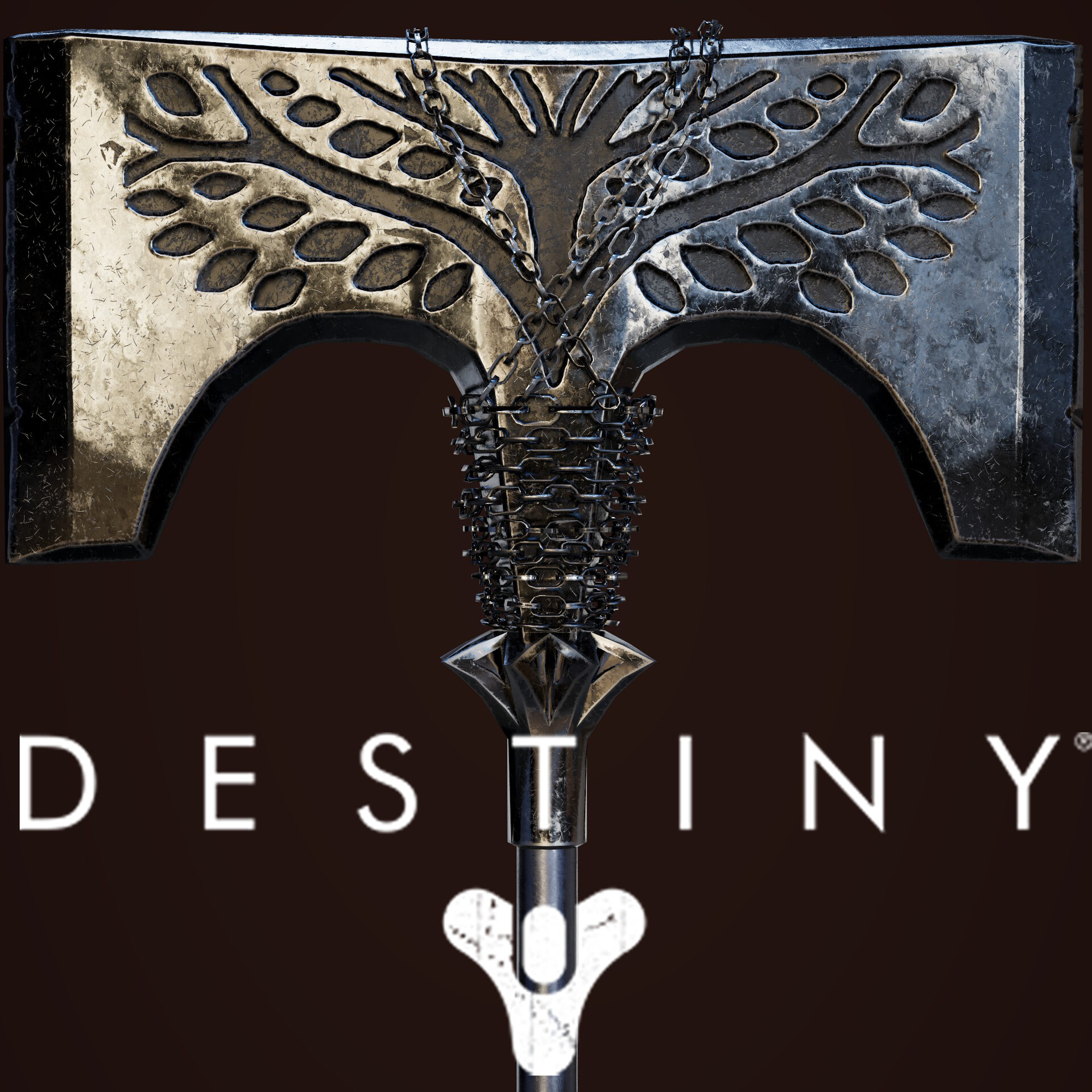 ArtStation - Destiny Iron lord's axe Fan art