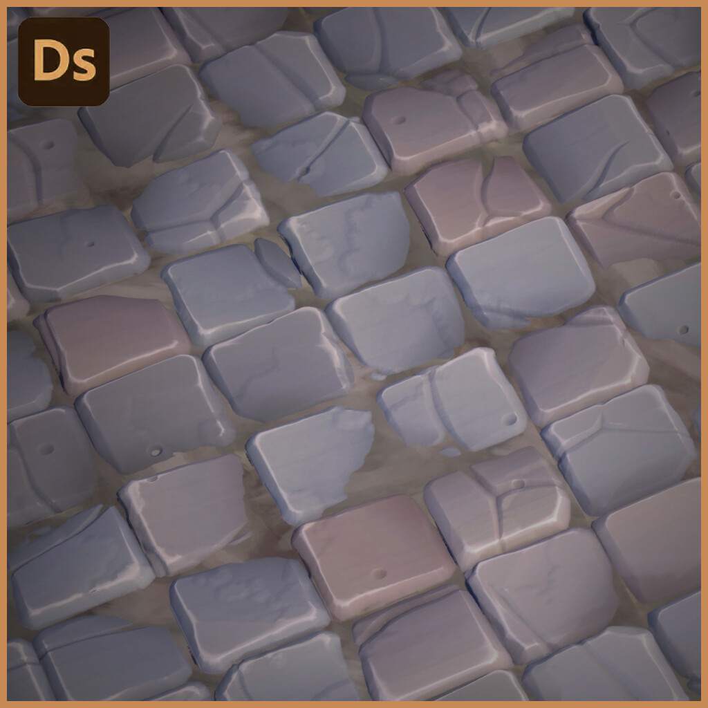 Adam Williams - Substance Designer - Stylized Cobble
