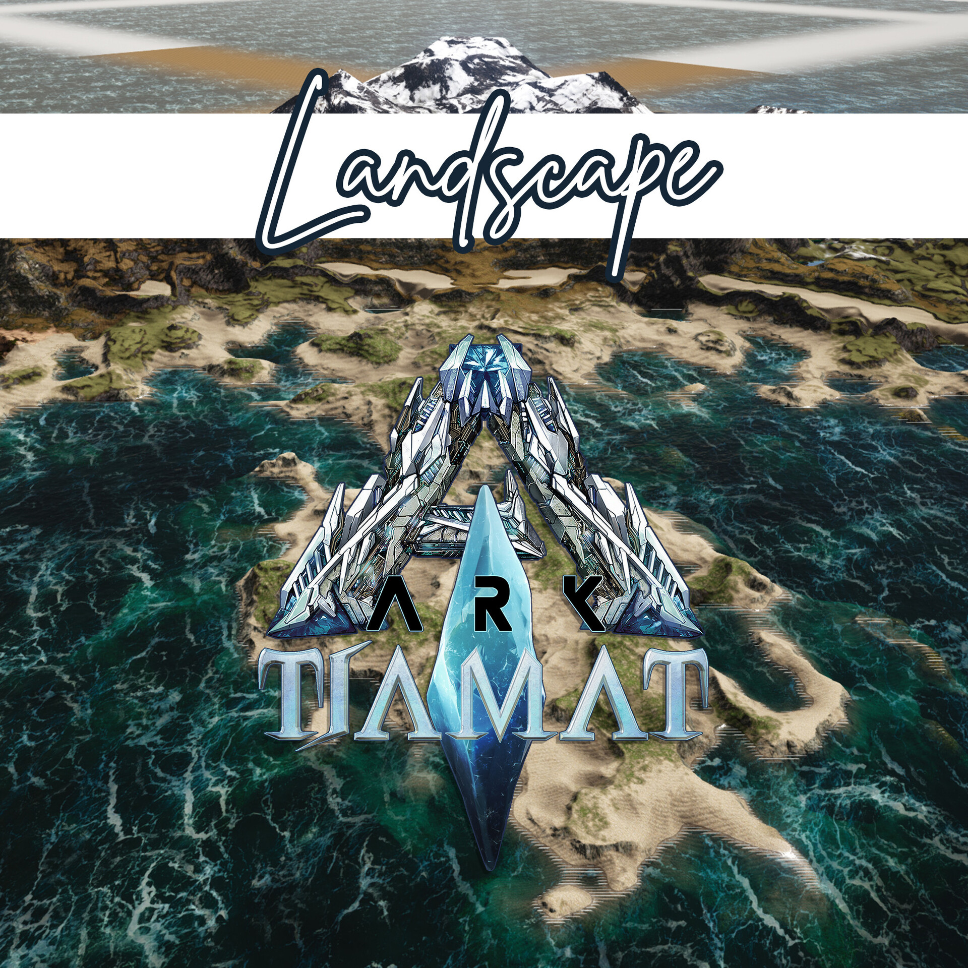 ArtStation - The Landscape of Tiamat - From Idea to Map