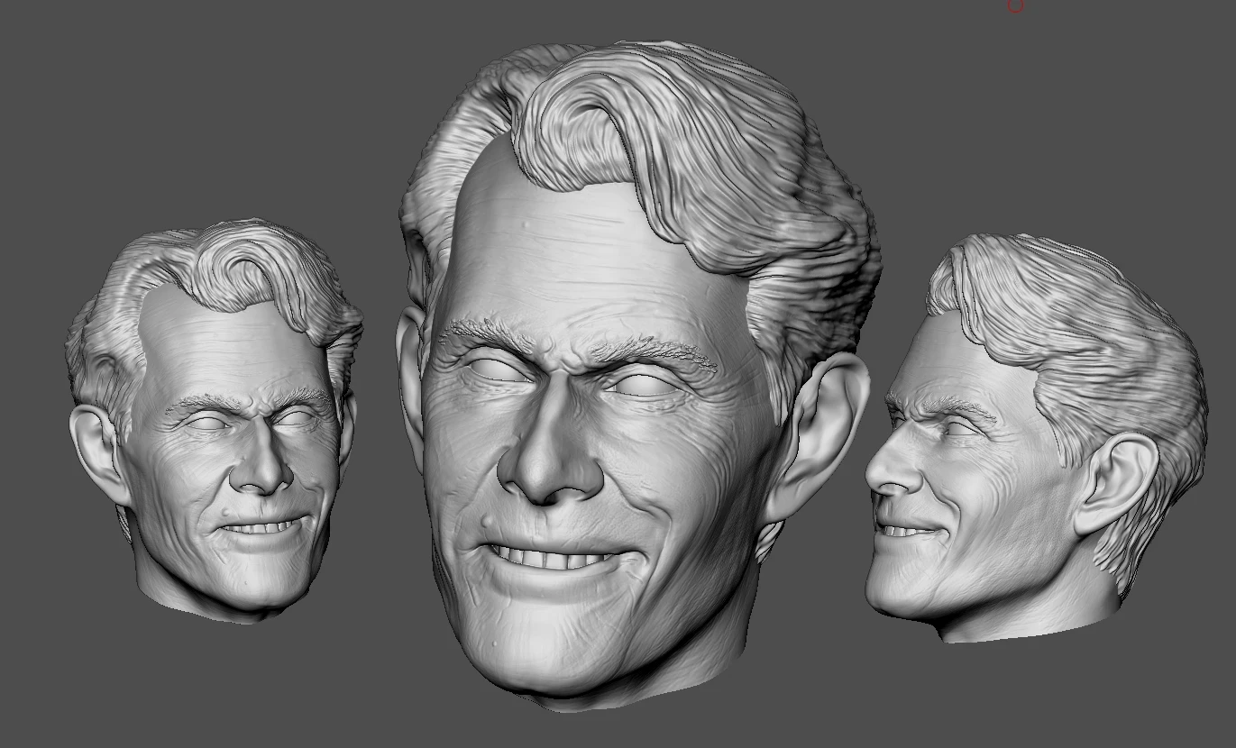 ArtStation - Kevin Conroy Portrait Study.