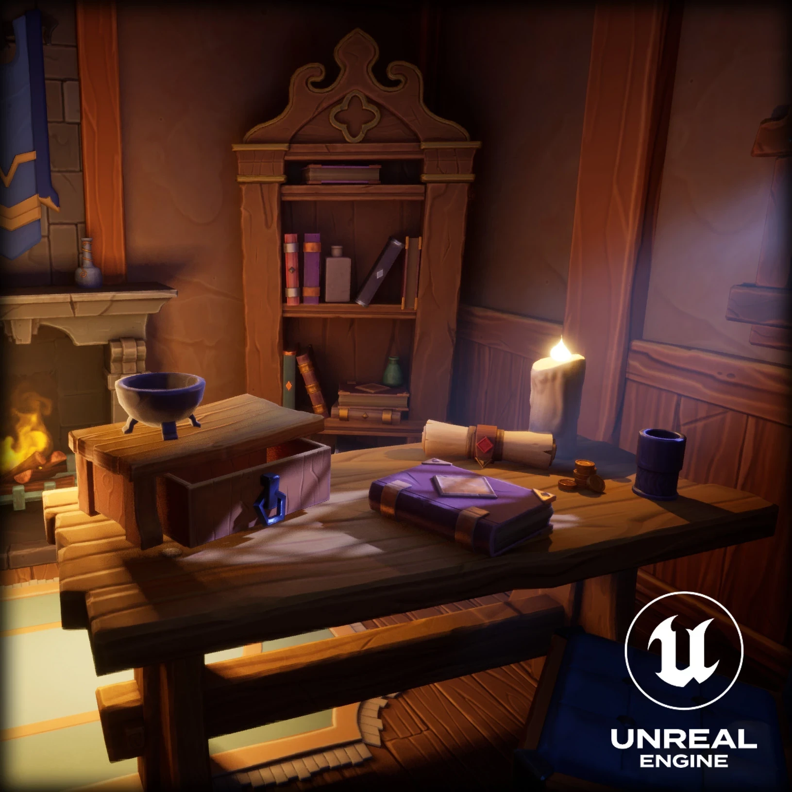 ArtStation - The Study Room