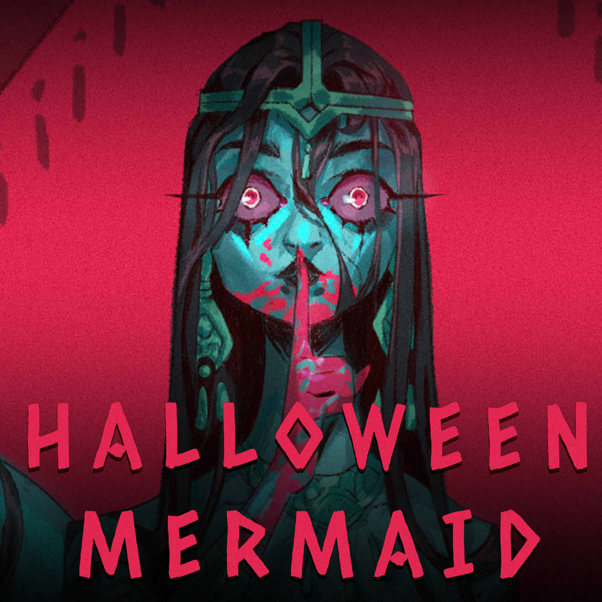 ArtStation - Halloween Mermaid