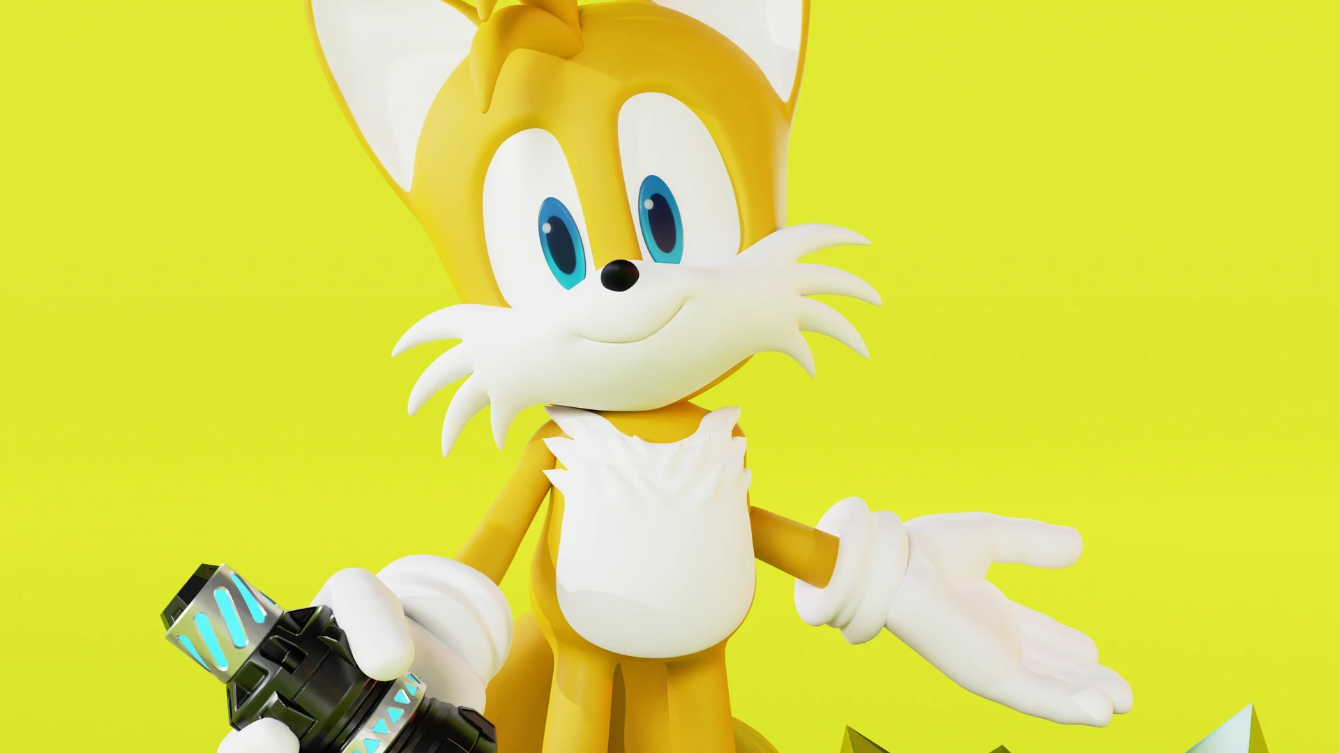 ArtStation - 💫 Tails – 3D Collectible Statue