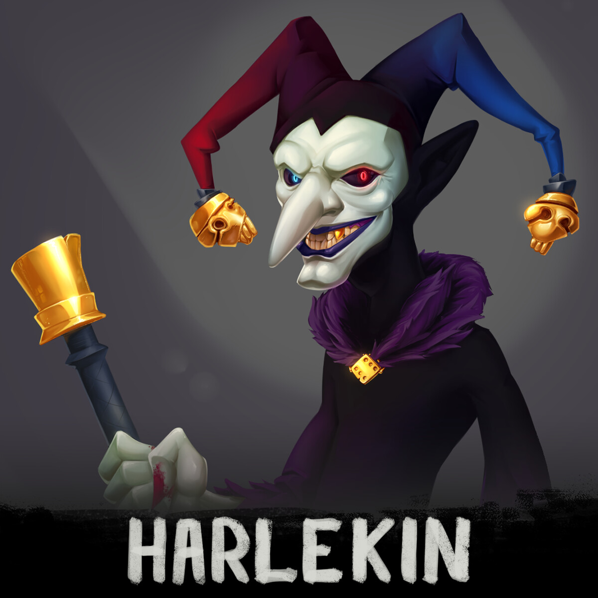 ArtStation - Harlekin: DnD Character