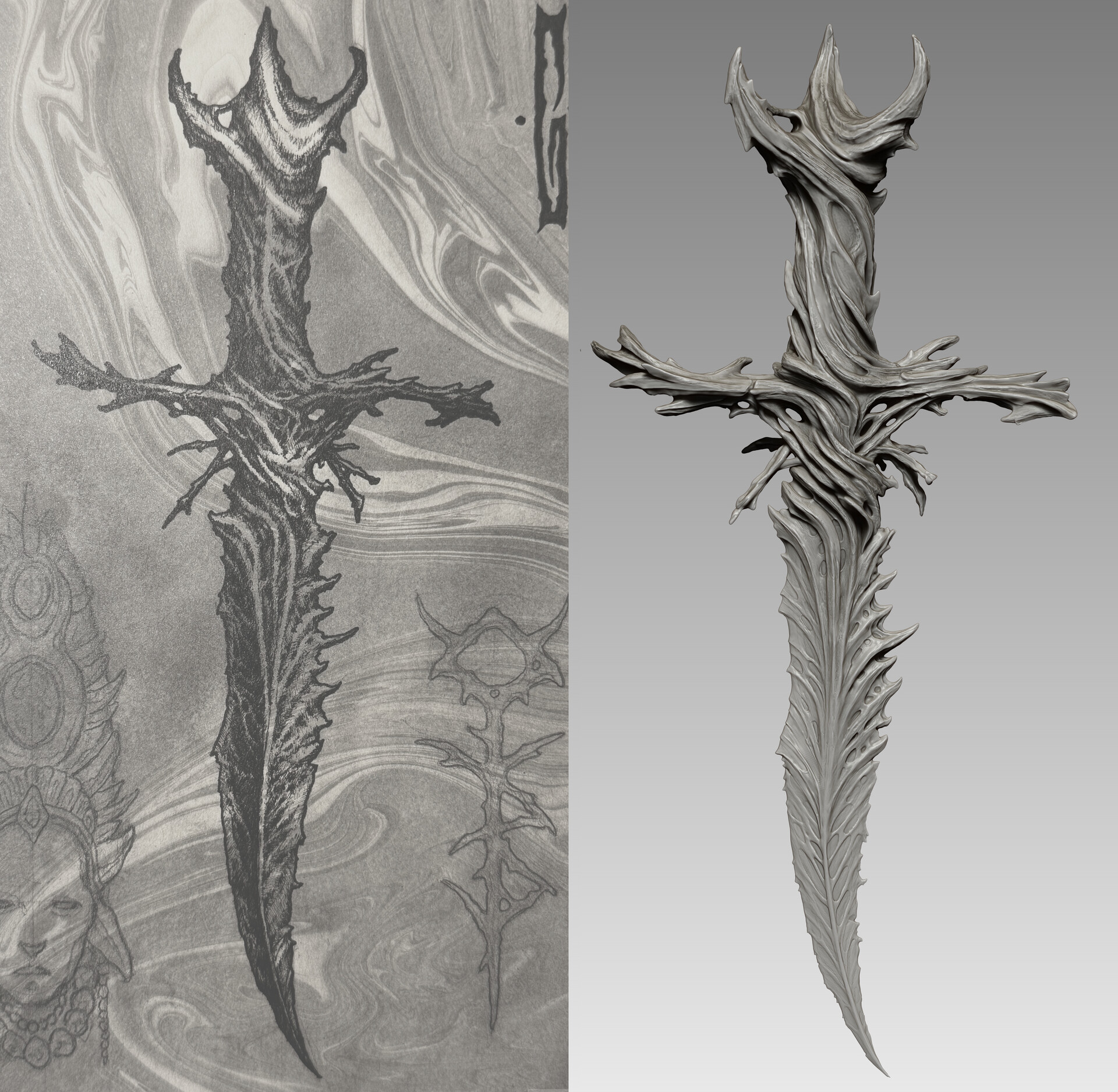 ArtStation - The Bone Wraith