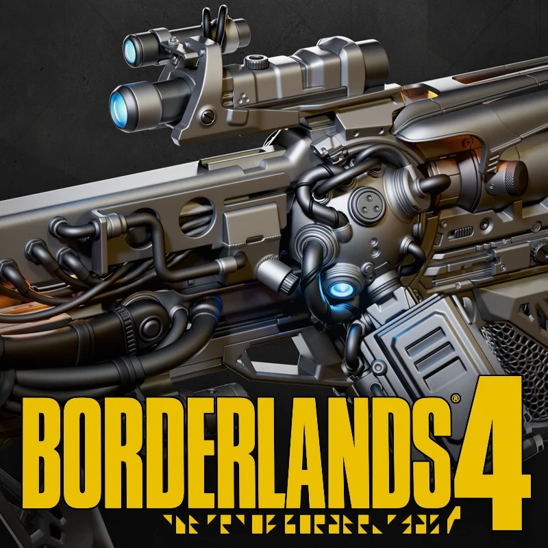 ArtStation - Borderlands 4 - Ripper SMG