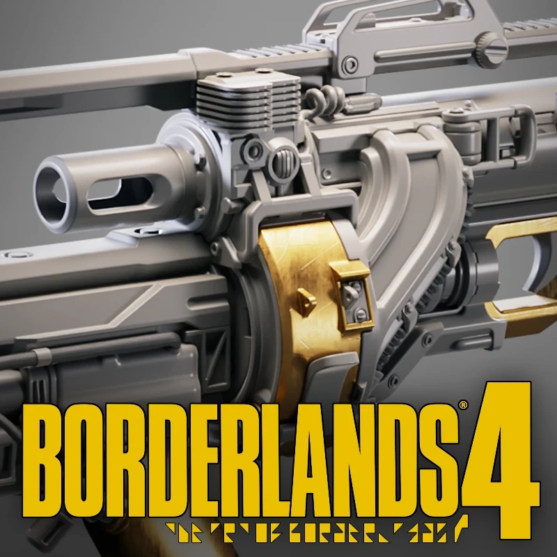 ArtStation - Borderlands 4: Vladof SMG 03