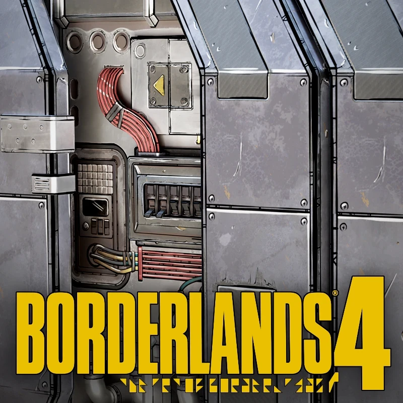 ArtStation - Borderlands 4 - Cover props