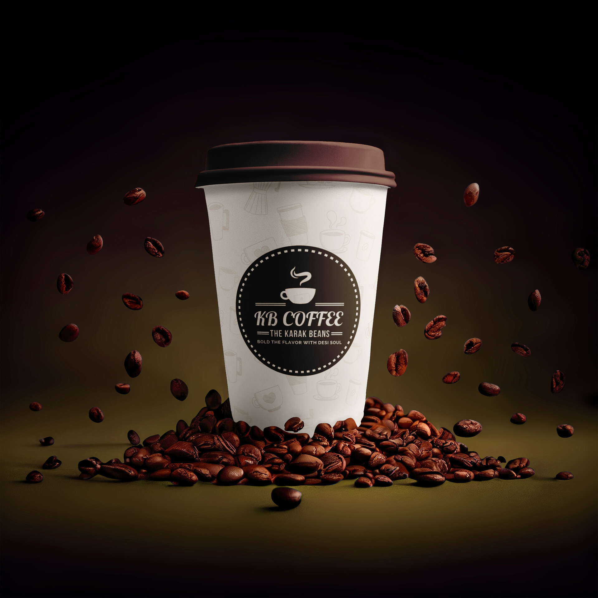 ArtStation - KB Coffee Brand Identity