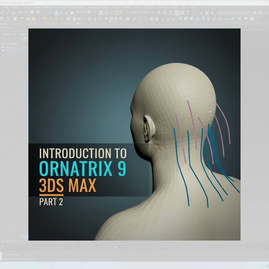 ArtStation - Introduction to Ornatrix 9 3ds Max | Part 2: Editing ...