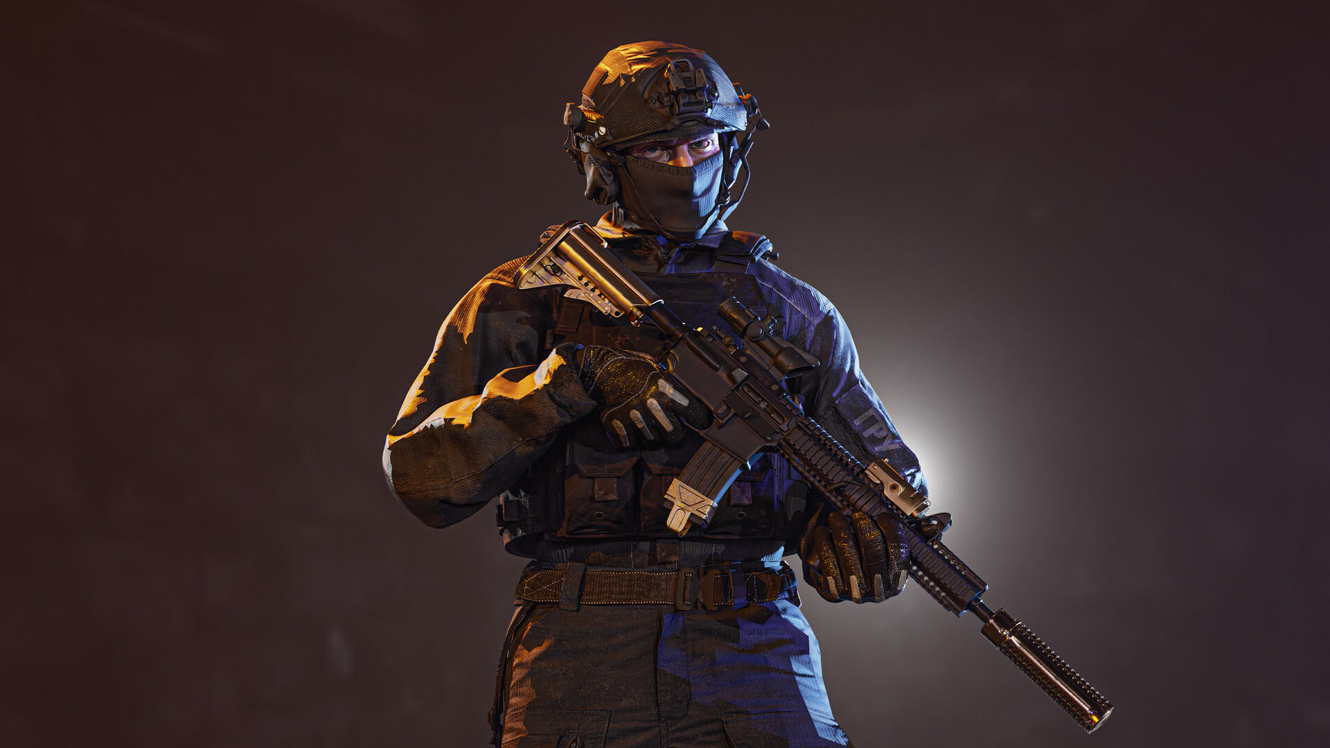 ArtStation - 3D model of a CIA special forces operator