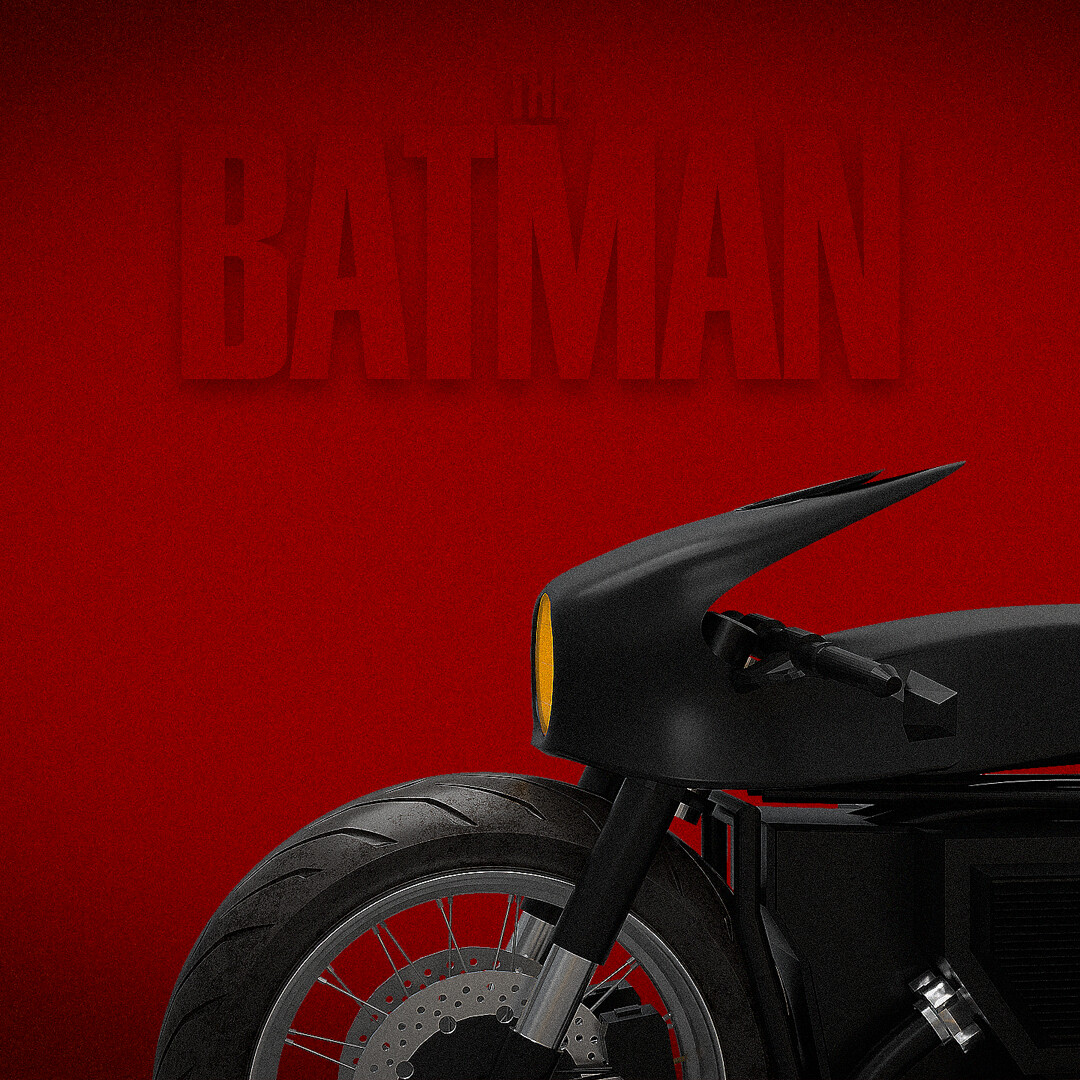 ArtStation - THE BATMAN 2020 - MOTORCYCLE