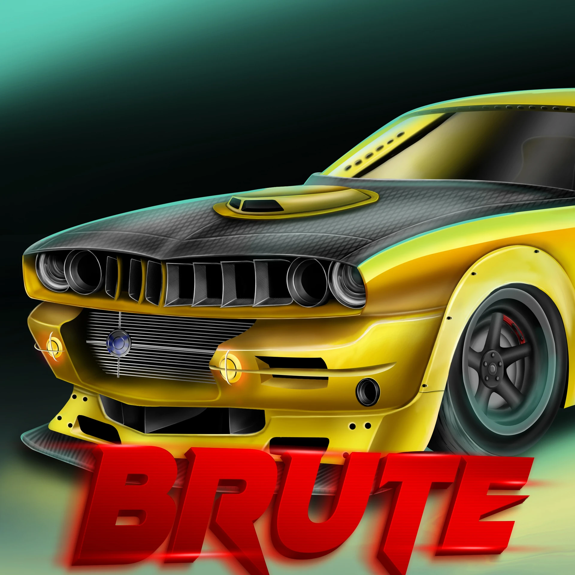ArtStation - Brute Car Colour Concept