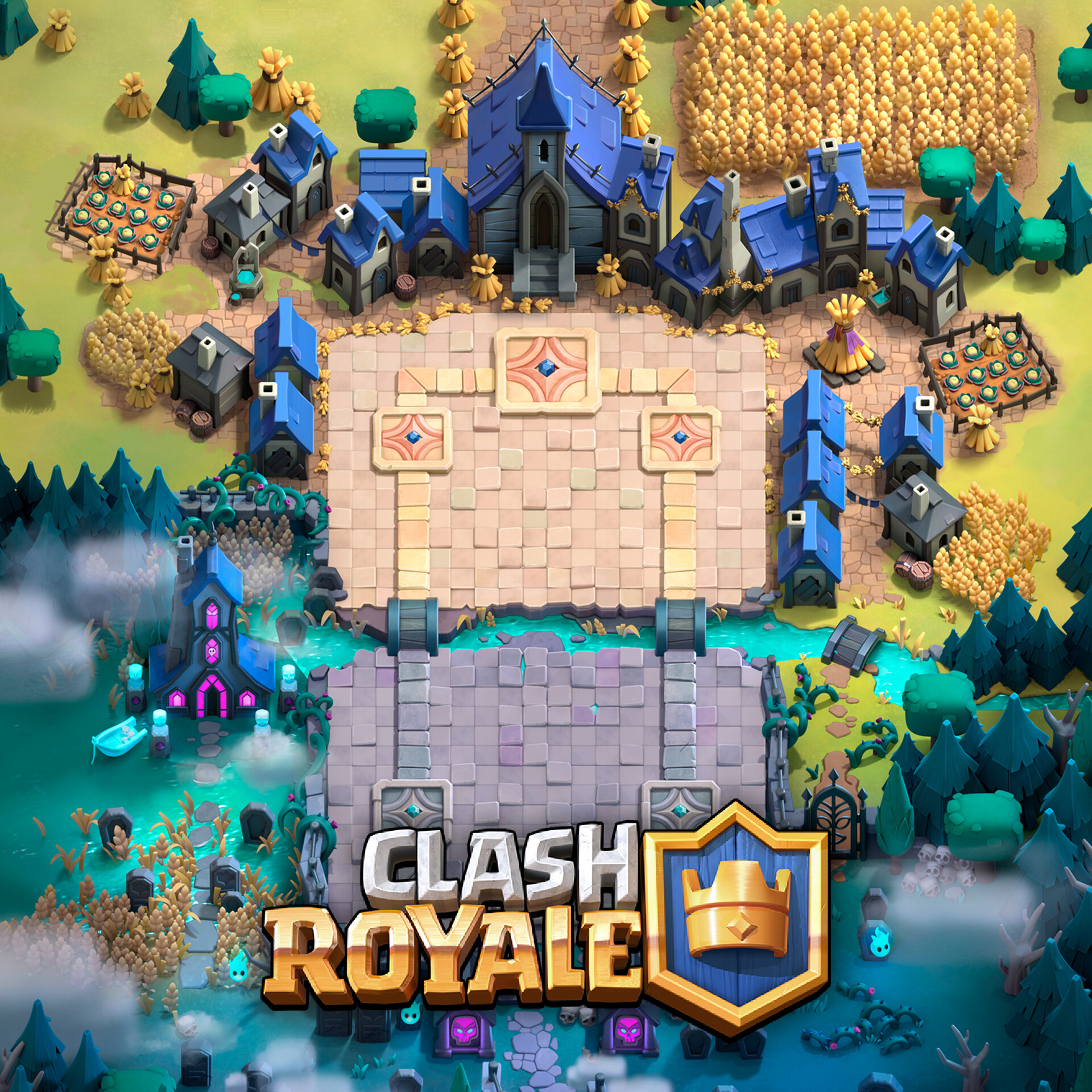 ArtStation - Clash Royale - Arena Collection