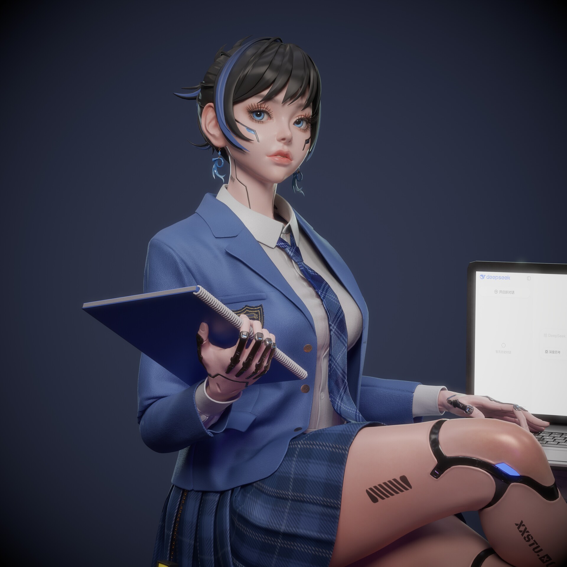 ArtStation - Deep Girl