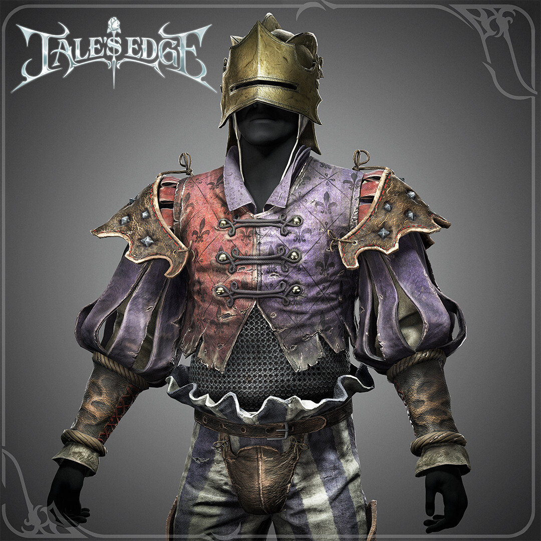 ArtStation - Tale's Edge - Knight Armor Set 01