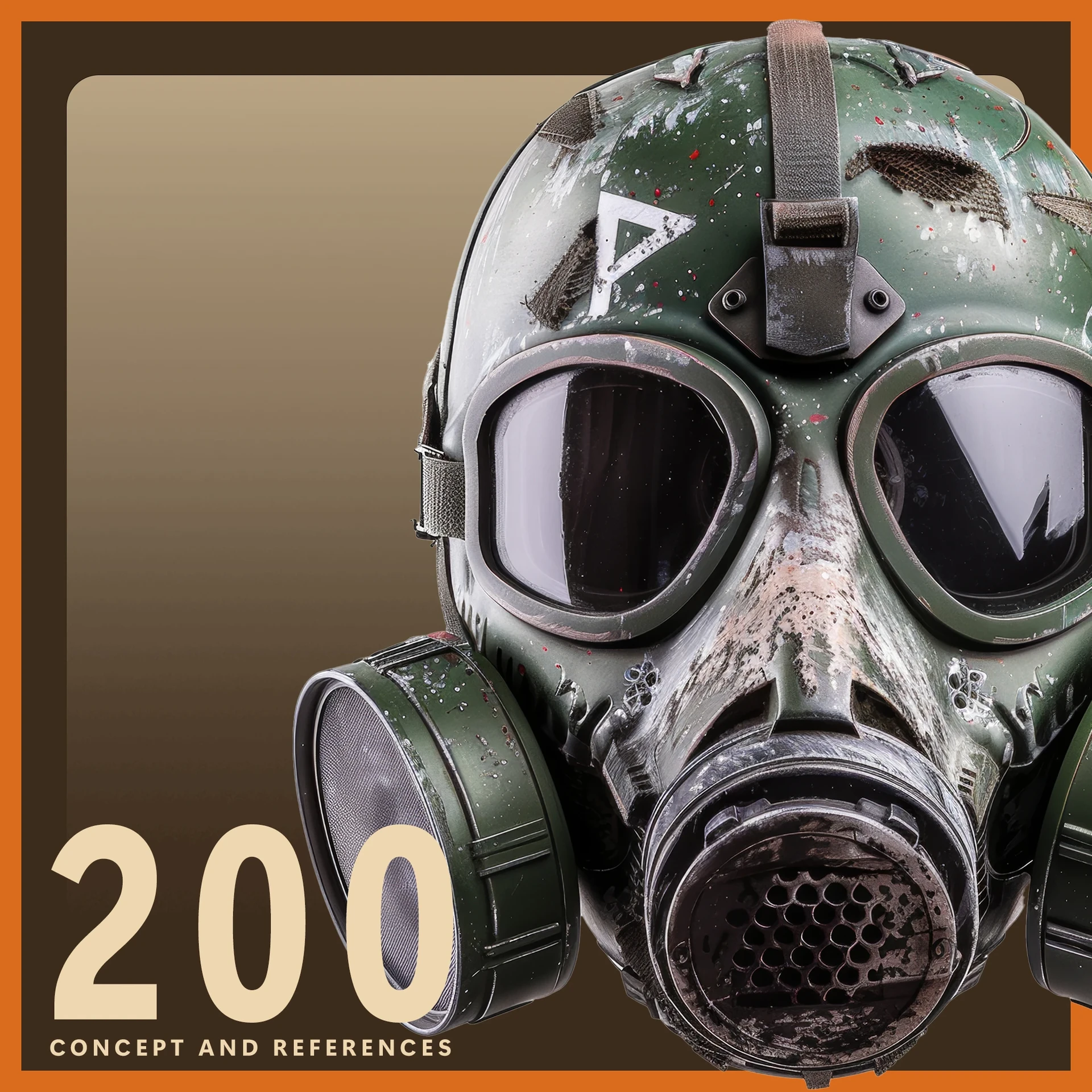 ArtStation - 200 Tactical Gas Mask Concept and Reference