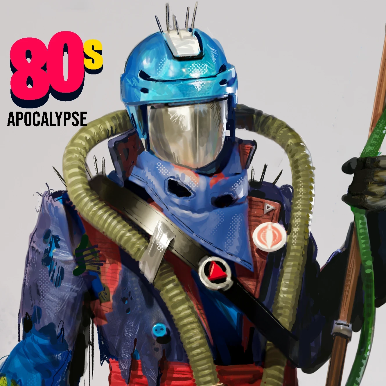 ArtStation - 80s Apocalypse : Cobra Commander