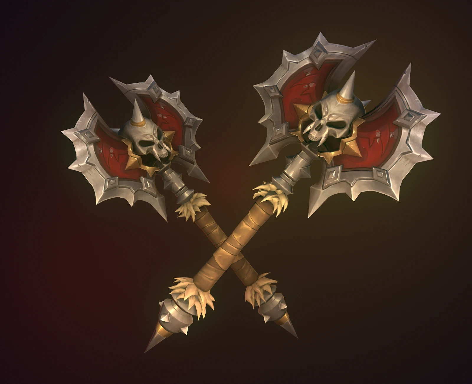 ArtStation - Saurfang's Axe (World of Warcraft)
