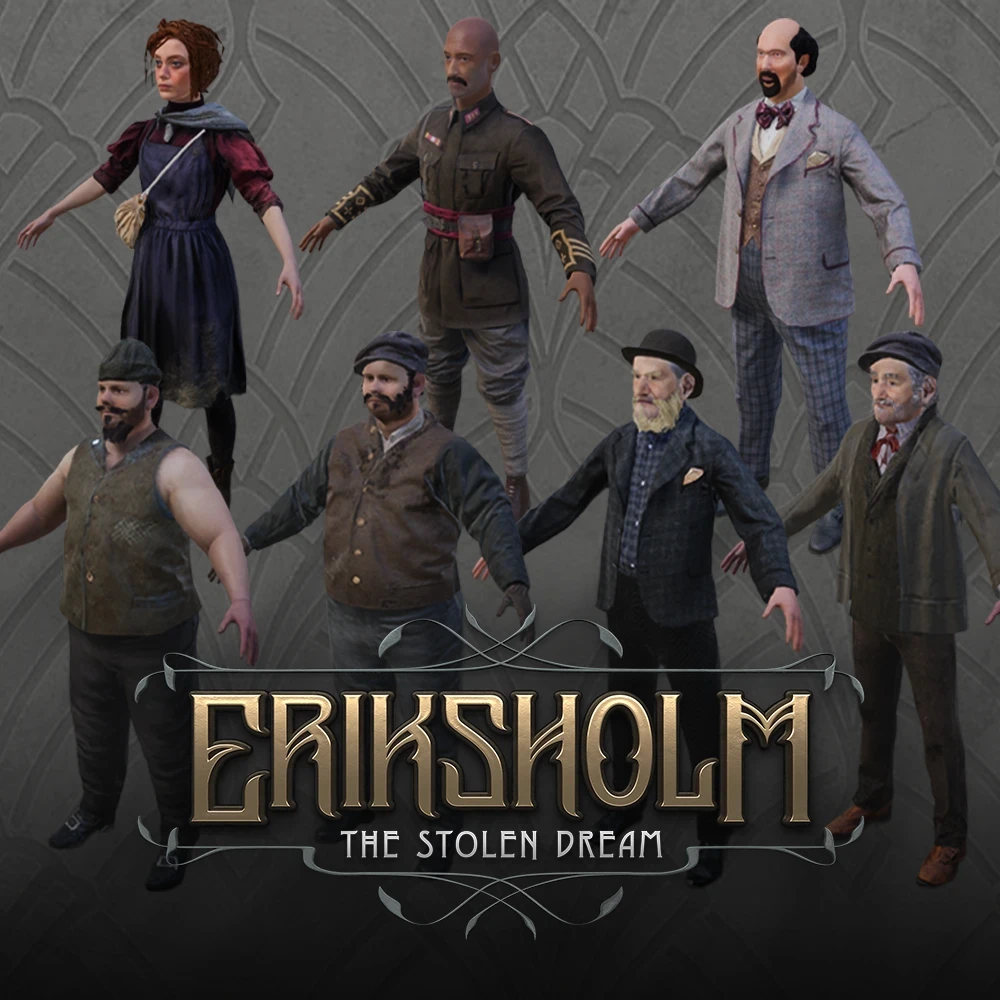ArtStation - Eriksholm - Low Poly Characters